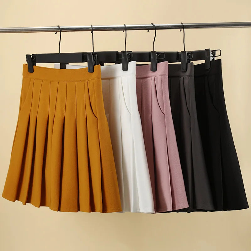 types of pleated skirts