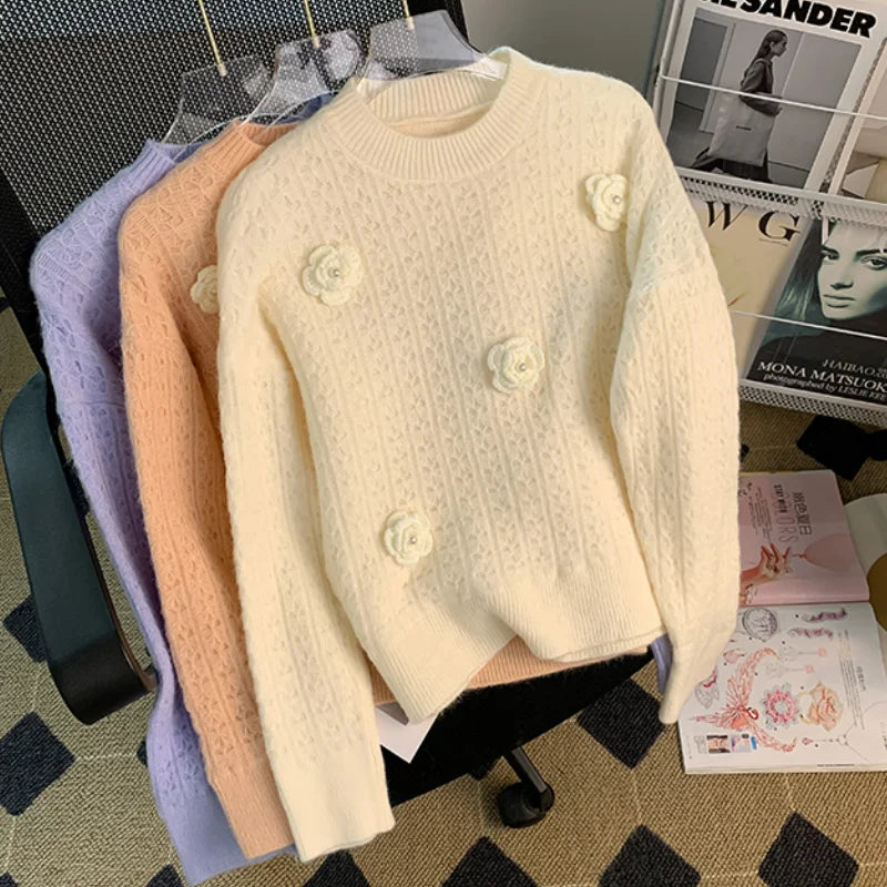Floral Knit Sweaters Collection For Women on Luulla