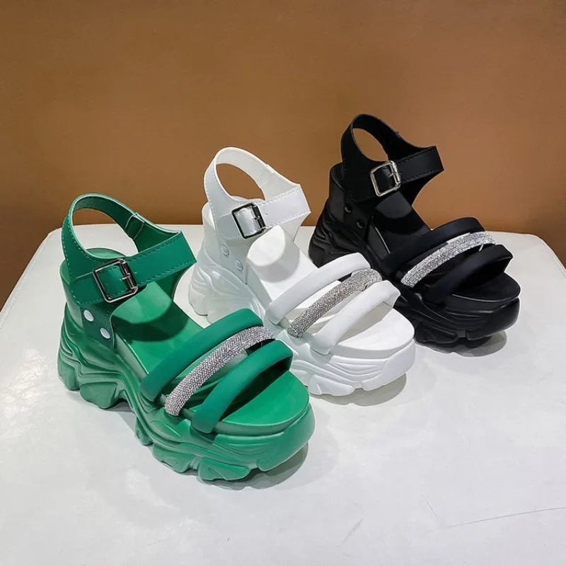 Womens Fashionable Chunky Platform Sandal Collection on Luulla